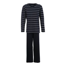Schiesser Pyjama Herren Gr&ouml;&szlig;e XXXL navy / wei&szlig;