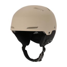 SOS Skihelm 'Cooper Elite' Damen Gr&ouml;&szlig;e 57/58 beige / gelb / schwarz