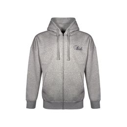 SikSilk Sweatjacke Herren Gr&ouml;&szlig;e XXL grau