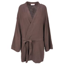 Seasons Of April Kimono 'Kehlani' Damen Gr&ouml;&szlig;e XS/XL mokka
