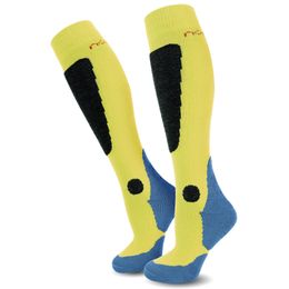 Normani Sportsocken Herren Gr&ouml;&szlig;e 35/38 blau / limette / schwarz