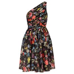 Kraimod Kleid Damen Gr&ouml;&szlig;e 42 opal / gr&uuml;n / rot / schwarz