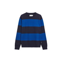 armedangels Strickpullover ' LOUKAA STRIPES ' Herren Gr&ouml;&szlig;e XL dunkelblau