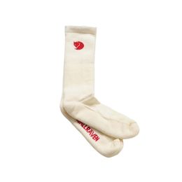 Fj&auml;llr&auml;ven Fj&auml;llr&auml;ven Socken Herren Gr&ouml;&szlig;e 42/43.5 beige / rot