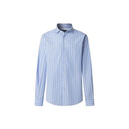 Hackett London Hemd 'City' Herren Gr&ouml;&szlig;e XS marine / hellblau / wei&szlig;