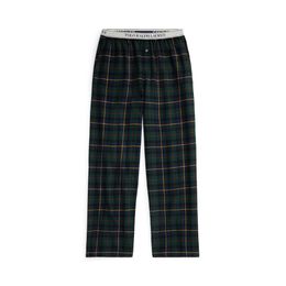 Polo Ralph Lauren Pyjamahose ' Cozy Flannel ' Damen Gr&ouml;&szlig;e L dunkelblau / gelb / dunkelgr&uuml;n / rot Winterkleid