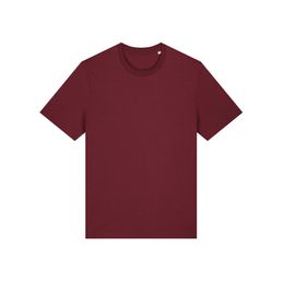 Life-tree Shirt 'Organic Basic Burgundy' Herren Gr&ouml;&szlig;e S burgunder