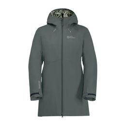 Jack Wolfskin Outdoorjacke 'Heidelstein' Damen Gr&ouml;&szlig;e M petrol / pastellgr&uuml;n