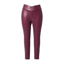 MIAMODA Leggings Damen Gr&ouml;&szlig;e XXL weinrot / dunkelrot