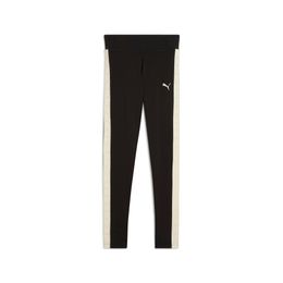 Puma Leggings M&auml;dchen Gr&ouml;&szlig;e 128 schwarz / wei&szlig;