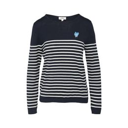 s.Oliver Pullover Damen Gr&ouml;&szlig;e XXS/XS navy / azur / wei&szlig;