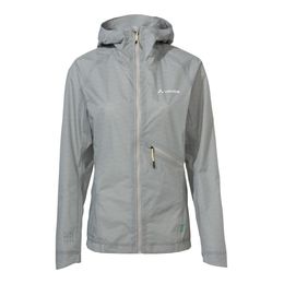 Vaude Outdoorjacke 'W Scopi' Damen Gr&ouml;&szlig;e M hellgrau / wei&szlig;