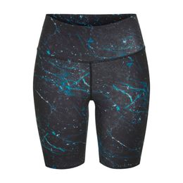 active by Lascana Lascana Active Sportshorts Damen Gr&ouml;&szlig;e XS aqua / schwarzmeliert