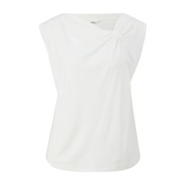 s.Oliver BLACK LABEL T-Shirt Damen Gr&ouml;&szlig;e M hellbeige
