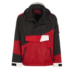 Tommy Hilfiger &Uuml;bergangsjacke Herren Gr&ouml;&szlig;e M rot / schwarz / wei&szlig;