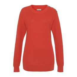Tamaris Pullover Damen Gr&ouml;&szlig;e XS/S orangerot