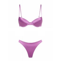 Kalaia Bikini 'Balconette Bikini' Damen Gr&ouml;&szlig;e M violettblau