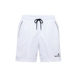 Sergio Tacchini Sportshorts 'Rob' Herren Gr&ouml;&szlig;e XXL schwarz / wei&szlig;