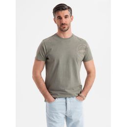 Ombre T-Shirt Herren Gr&ouml;&szlig;e L grau