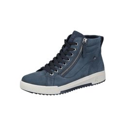 Rieker Stiefelette Damen Gr&ouml;&szlig;e 43 blau Winterschuhe