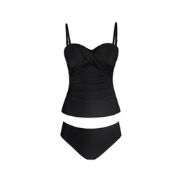 Cupshe Tankini 'DAA12D5D065AA' Damen Gr&ouml;&szlig;e M schwarz