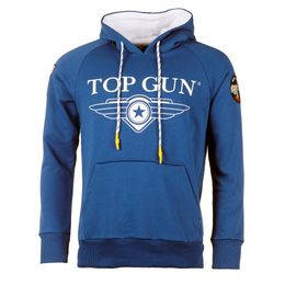 Top Gun Sweatshirt ' TG20193012 ' Herren Gr&ouml;&szlig;e XXL blau / wei&szlig;