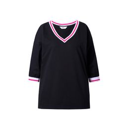 Angel of Style Shirt Damen Gr&ouml;&szlig;e 7XL pink / schwarz / wei&szlig;