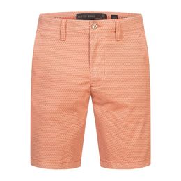 INDICODE Jeans Shorts 'Lubin' Herren Gr&ouml;&szlig;e 34 koralle / wei&szlig;