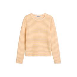 Marc O'Polo Marc O'polo Denim Pullover Damen Gr&ouml;&szlig;e S pastellorange / wei&szlig;