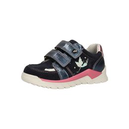 Ricosta Sneaker 'Bobi' Jungen Gr&ouml;&szlig;e 25 taubenblau / dunkelblau / rosa
