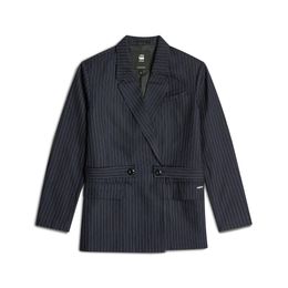 G-Star Raw G-star Blazer 'Constructed' Damen Gr&ouml;&szlig;e 44 marine / wei&szlig;
