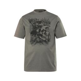 JP1880 T-Shirt Herren Gr&ouml;&szlig;e 8XL grau / schwarz