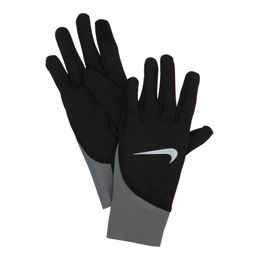 Nike Accessoires Sporthandschuhe 'Pacer' Herren Gr&ouml;&szlig;e S grau / silbergrau / schwarz