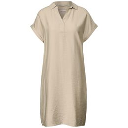 Street One Kleid Damen Gr&ouml;&szlig;e 46 beige Winterkleid