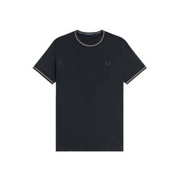 Fred Perry T-Shirt Herren Gr&ouml;&szlig;e XXL blau