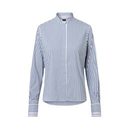 BOSS Bluse Damen Gr&ouml;&szlig;e M blau / naturwei&szlig;