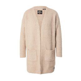 Superdry & Co Strickjacke 'Essential' Damen Gr&ouml;&szlig;e L/XL sand