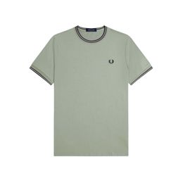 Fred Perry T-Shirt Herren Gr&ouml;&szlig;e S gr&uuml;n