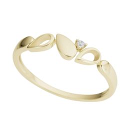 Firetti Ring Damen Gr&ouml;&szlig;e 50/51 goldgelb