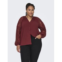 Only Carmakoma Bluse 'HILLA ' Damen Gr&ouml;&szlig;e 7XL purpur