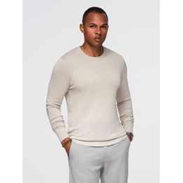 Ombre Pullover 'OM-SWSW-0183' Herren Gr&ouml;&szlig;e XL hellgrau