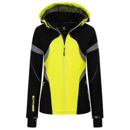 Rock Creek Outdoorjacke Damen Gr&ouml;&szlig;e XL neongelb / silbergrau / schwarz