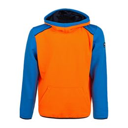 ZIGZAG Kapuzensweatshirt 'FINK' Jungen Gr&ouml;&szlig;e 128 blau / orange