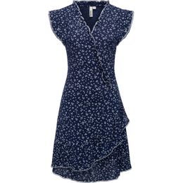 Ragwear Sommerkleid 'Chantalia Print' Damen Gr&ouml;&szlig;e 42 marine / dunkelblau / mischfarben
