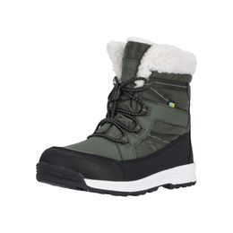 ZIGZAG Snowboots 'Wranden' Jungen Gr&ouml;&szlig;e 37 gr&uuml;n / schwarz / wei&szlig;