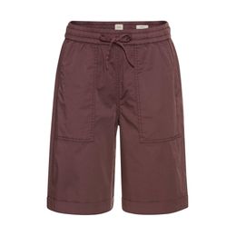 Camel Active Bermuda Shorts mit elastischem Tunnelzug Damen Gr&ouml;&szlig;e 36 dunkelrot