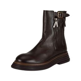 felmini Stiefelette 'Nariko E278' Damen Gr&ouml;&szlig;e 38 kastanienbraun Winterschuhe