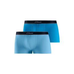 s.Oliver Boxershorts Herren Gr&ouml;&szlig;e S blau / schwarz / wei&szlig;