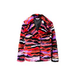 Angel of Style &Uuml;bergangsjacke Damen Gr&ouml;&szlig;e XL lila / neonrot / schwarz