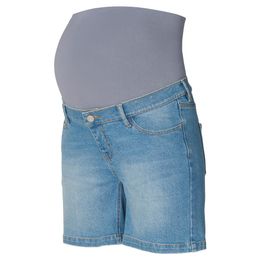 Noppies Umstand Shorts 'Jamie' Damen Gr&ouml;&szlig;e 29 blue denim / rauchgrau